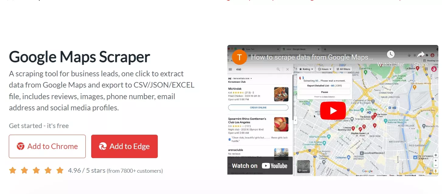 +7 Best Google Maps Scrapers [2024 Edition]