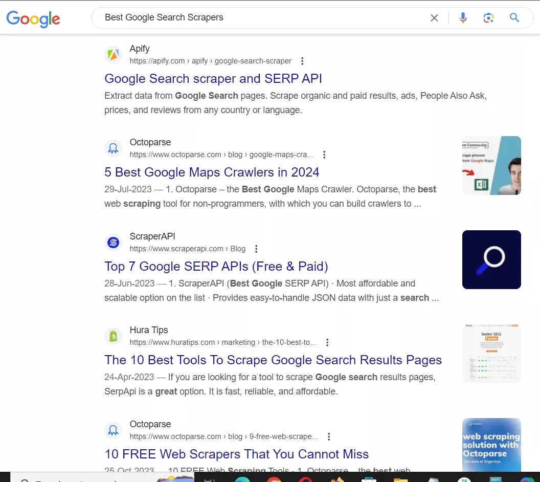 15+ Best Google Search Scrapers and APIs [2025 Edition]