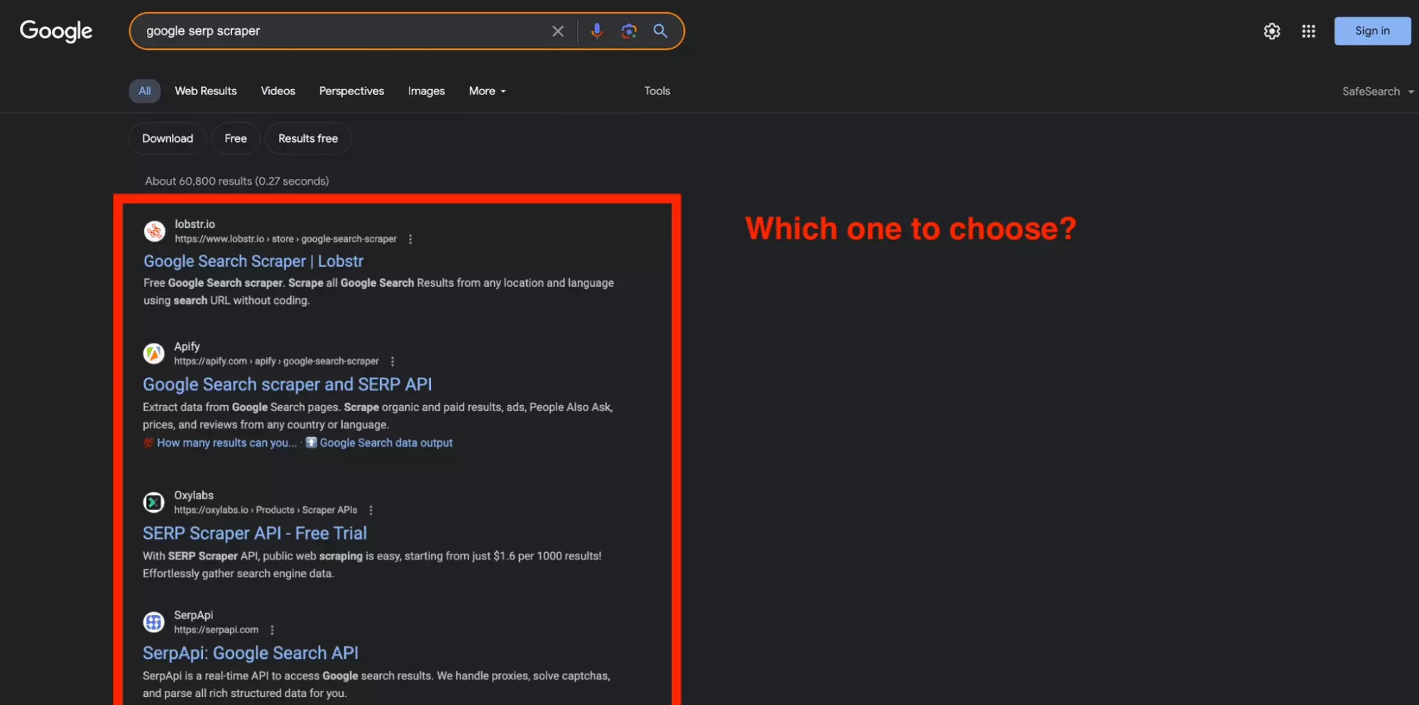 15+ Best Google Search Scrapers and APIs [2025 Edition]