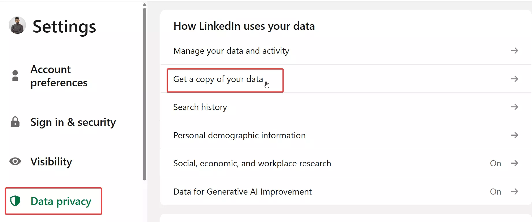 How to Export LinkedIn Contacts of your 1st-Degree Connections in 2025