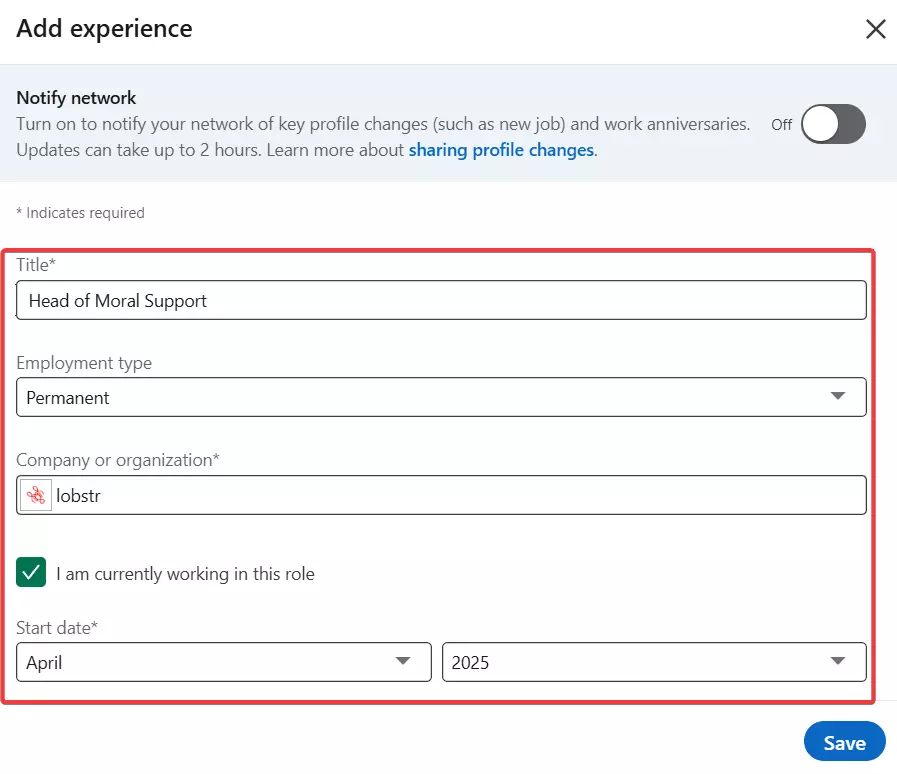How to export followers from linkedin company page