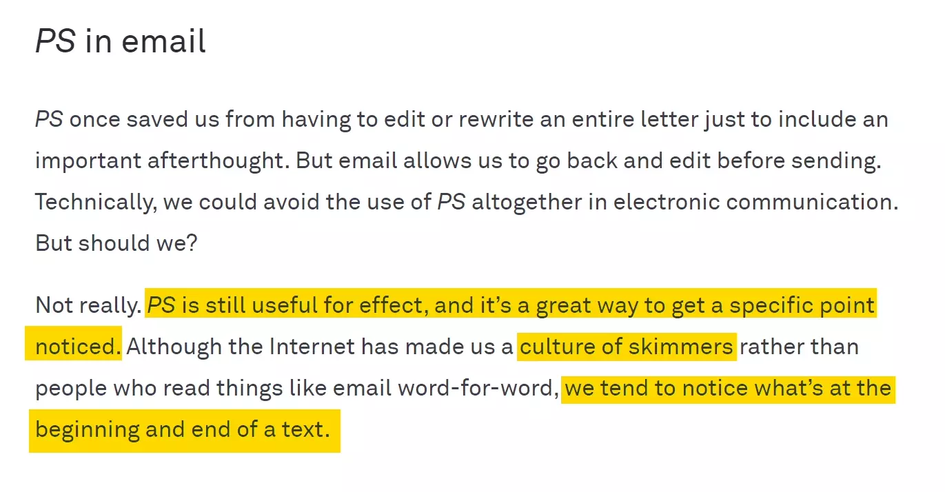 What is P.S. in Email and How to Use it Correctly [10+ Examples]