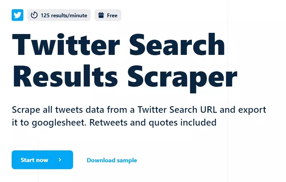 How to Scrape Twitter Search Results without coding [2024 Edition]