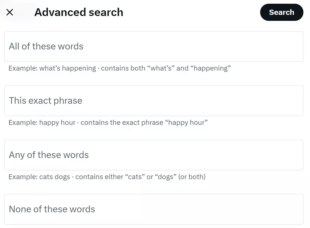 The Ultimate Guide Twitter advanced Search [2024 Edition]