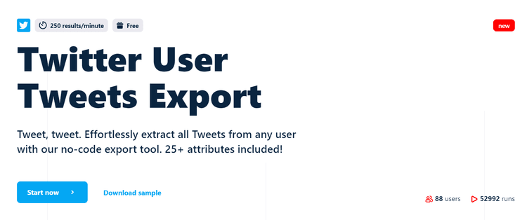 How to Scrape Tweets from Twitter (No Code) - 2024 Edition